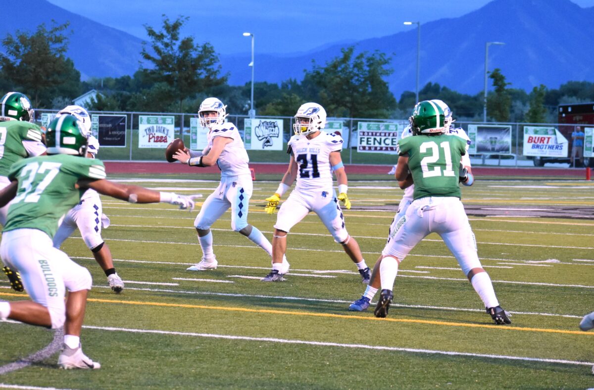 Everything clicking: Provo football shuts out Salem Hills | News ...